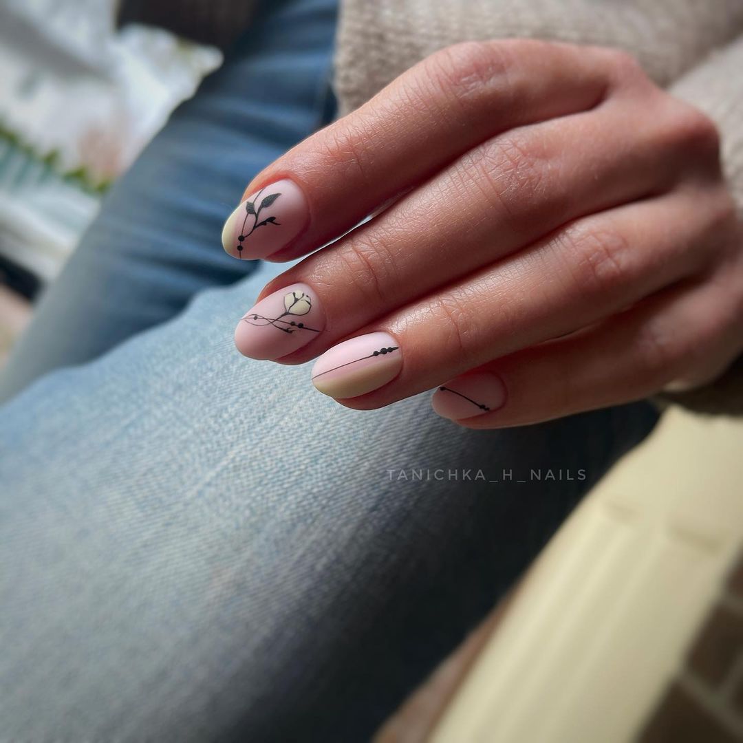 40 Beautiful Simple Acrylic Nail Ideas for Any Season – MorningKo