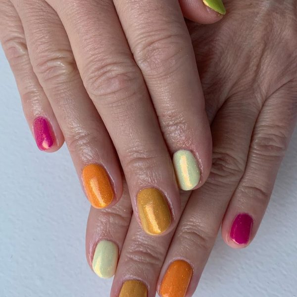 40 Beautiful Simple Acrylic Nail Ideas for Any Season – MorningKo