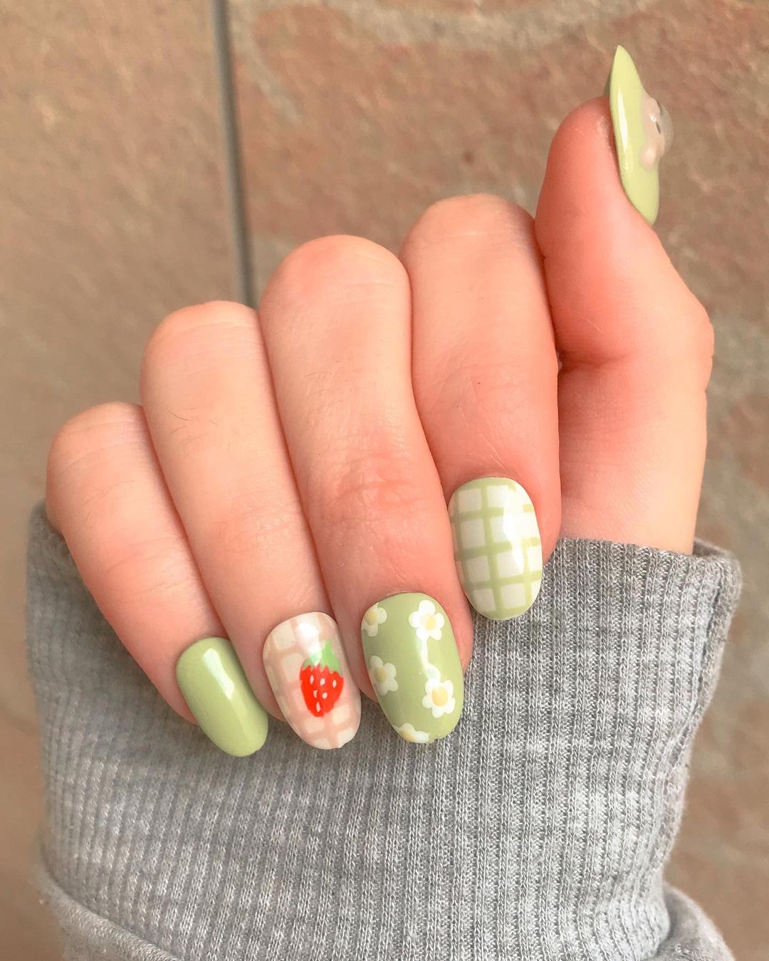 The Cool-Girl Nail Shade: 28 Sage Green Nails for Any Occasion – MorningKo