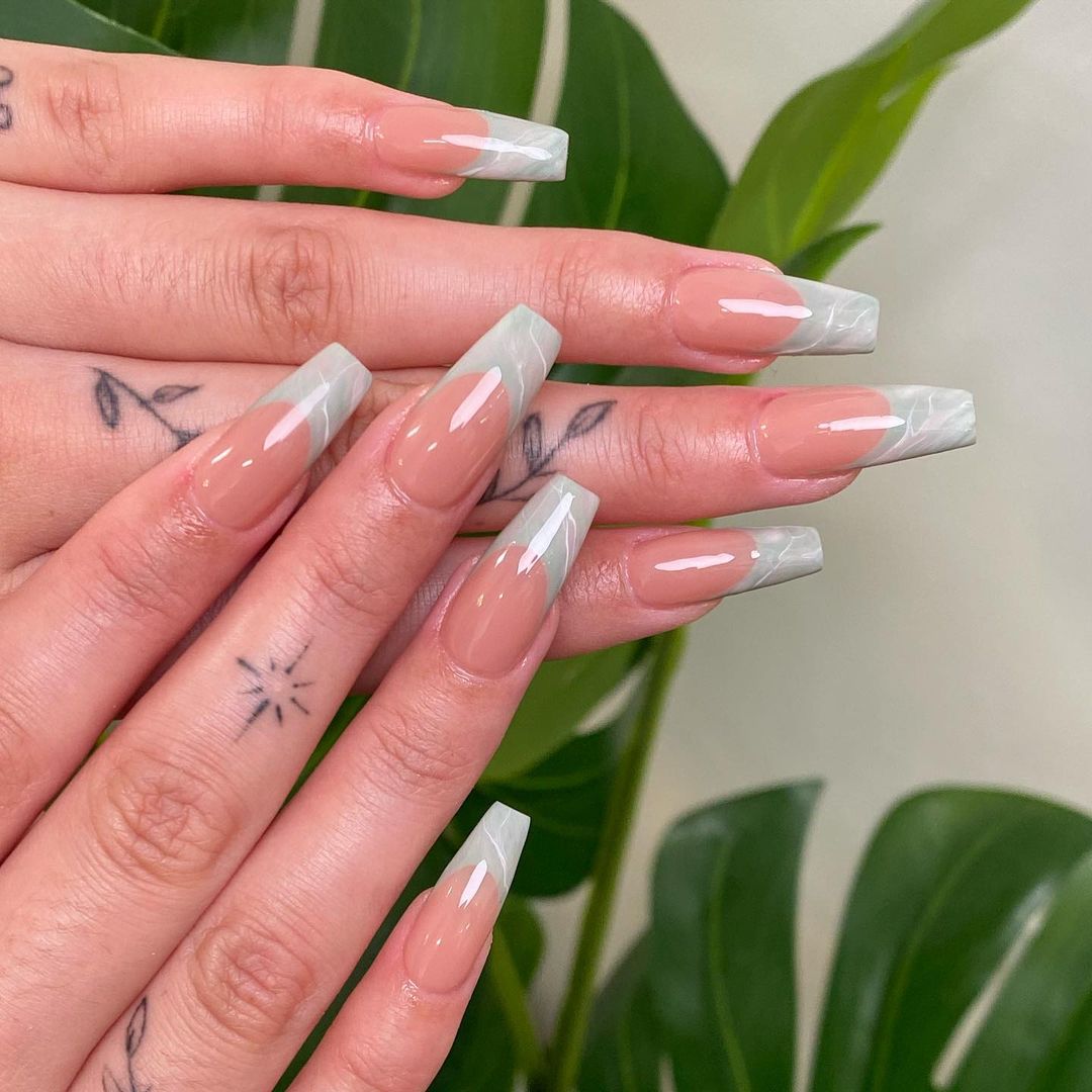 The Cool-Girl Nail Shade: 28 Sage Green Nails for Any Occasion – MorningKo