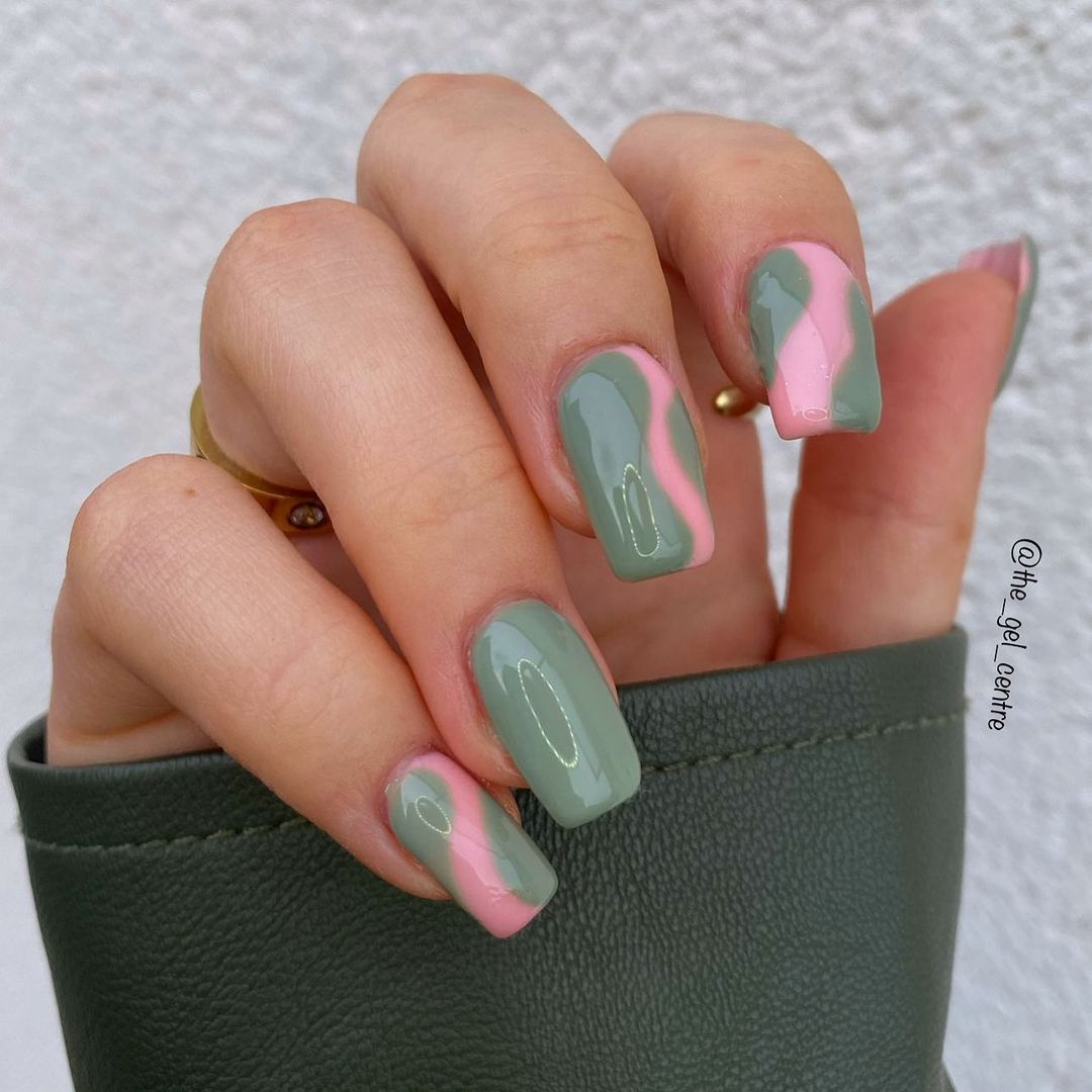 The Cool-Girl Nail Shade: 28 Sage Green Nails for Any Occasion – MorningKo