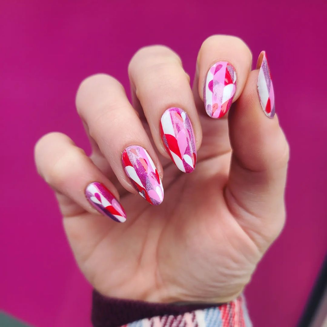 Hot Pop Pink Nails – MorningKo