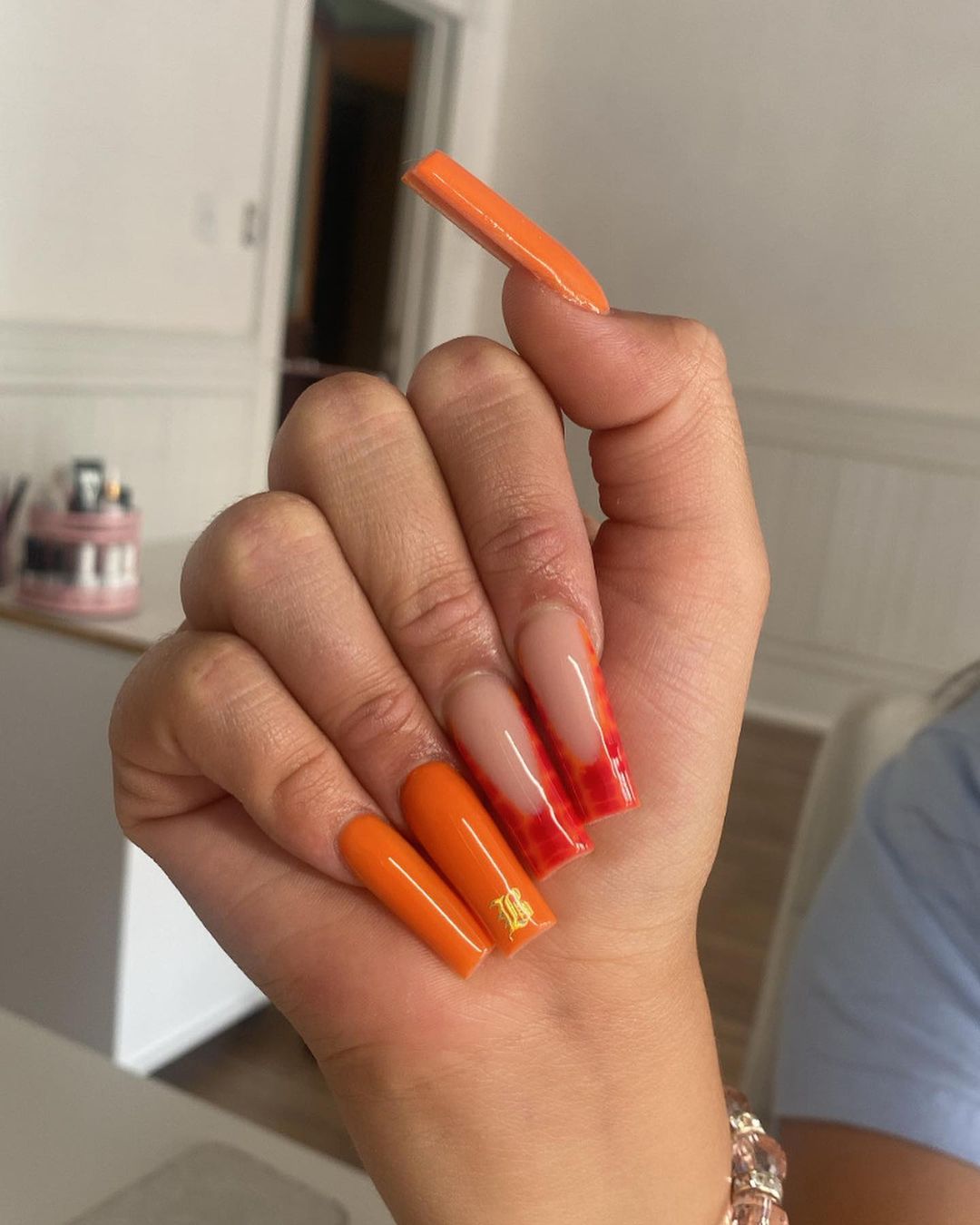 23 Gorgeous Burnt Orange Nails to Prepare for Autumn – MorningKo