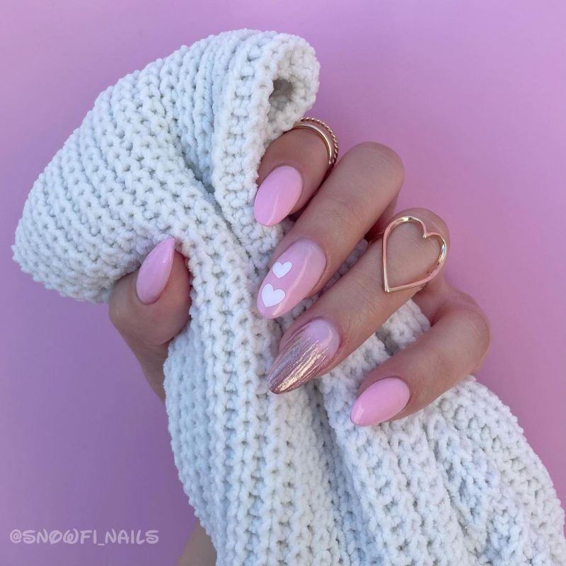 Heart Nails Art Ideas: 70 Photos To Get Inspired - MorningKo