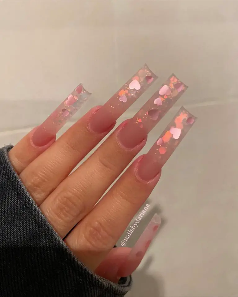 Heart Nails Art Ideas: 70 Photos To Get Inspired - MorningKo