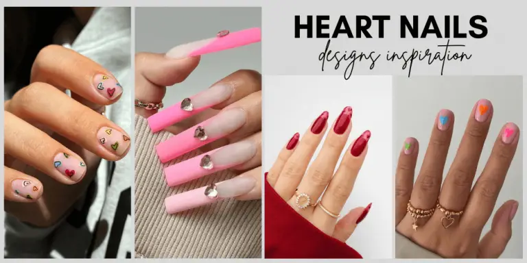 Heart Nails Art Ideas: 70 Photos To Get Inspired - MorningKo