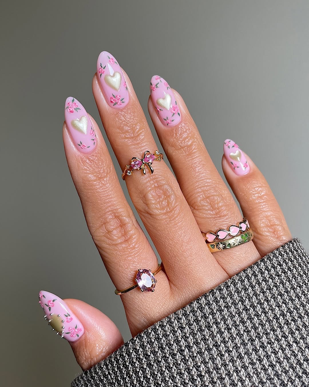 Heart Nails Art Ideas: 70 Photos To Get Inspired – MorningKo