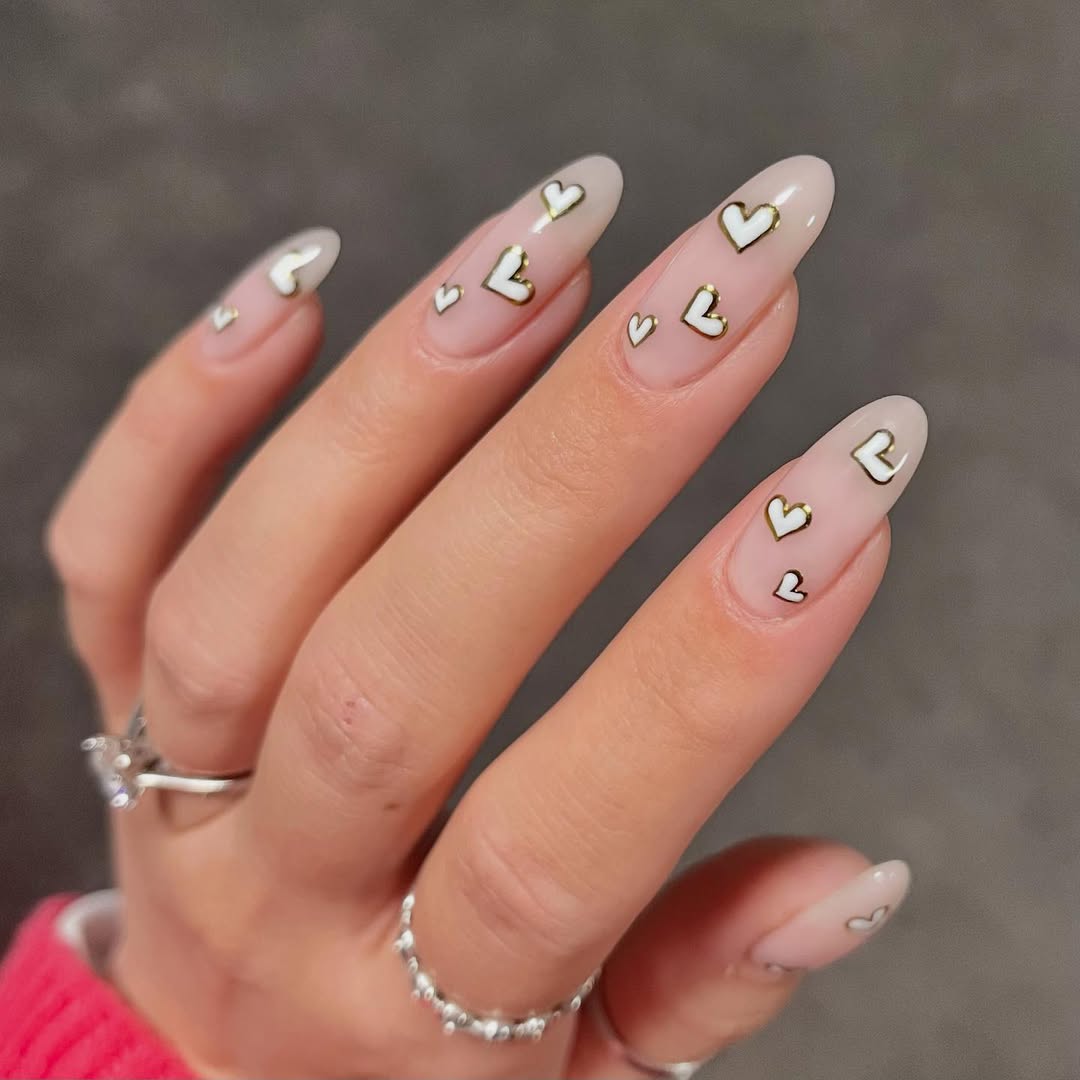 Heart Nails Art Ideas: 70 Photos To Get Inspired – MorningKo