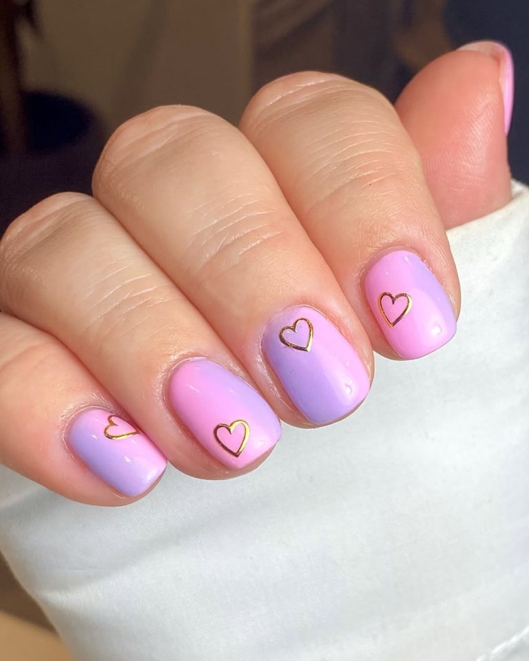 Heart Nails Art Ideas: 70 Photos To Get Inspired – MorningKo
