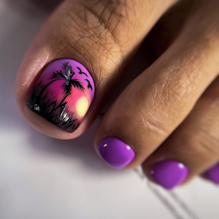 30 CuteSummer Toenail Designs For a Summer Look – MorningKo
