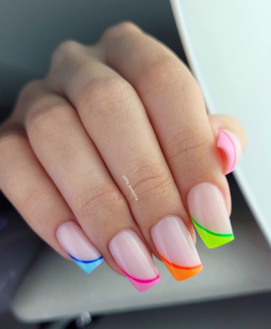 25 French Tips Summer Nails For a Chic Cute Look – MorningKo
