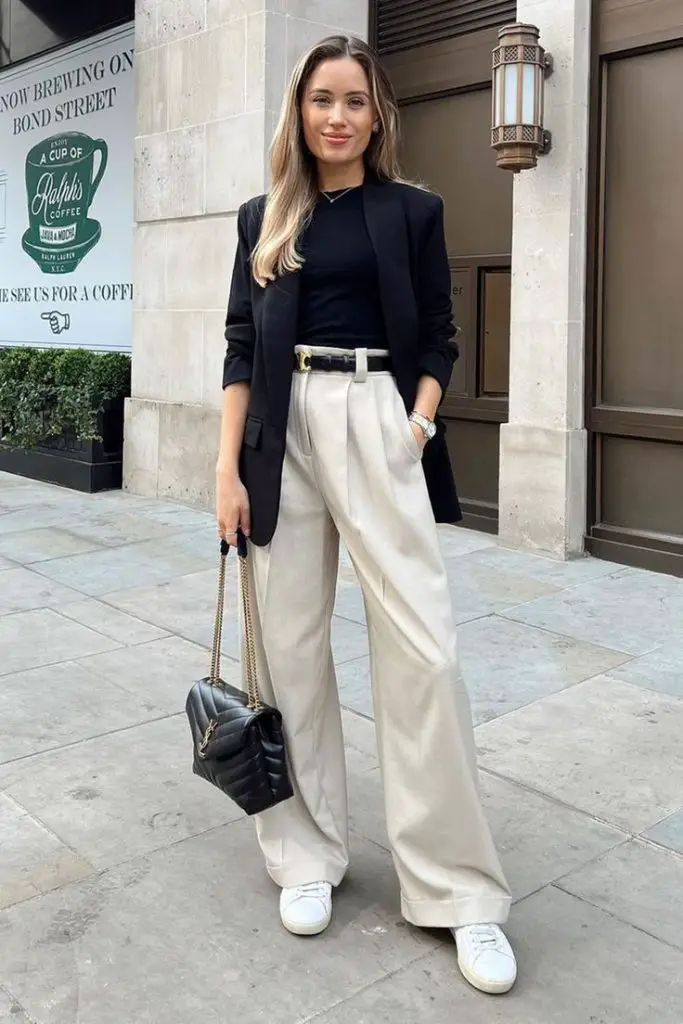 How To Style Wide Leg Pants: 12 Outfit Ideas With Wide Leg Pants To ...