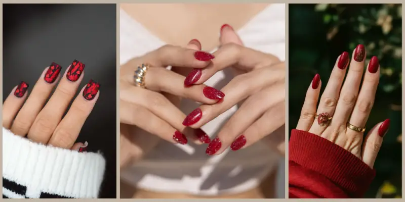 40 Hottest Red Nail Designs To Spice Up Your Autumn Look – MorningKo