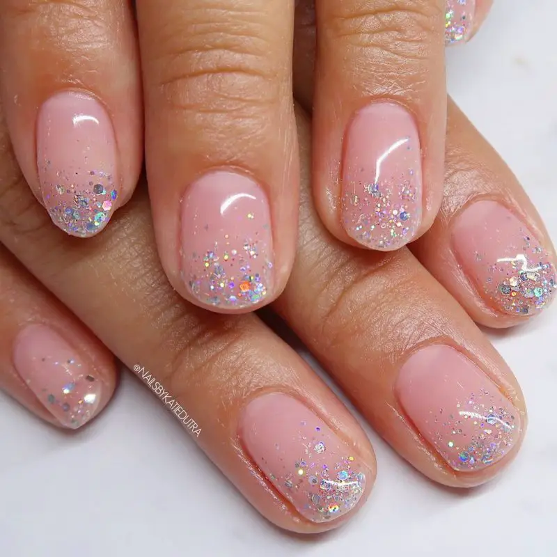 37 Attention-Grabbing Glitter Nail Designs To Add Some Sparkle In Your ...