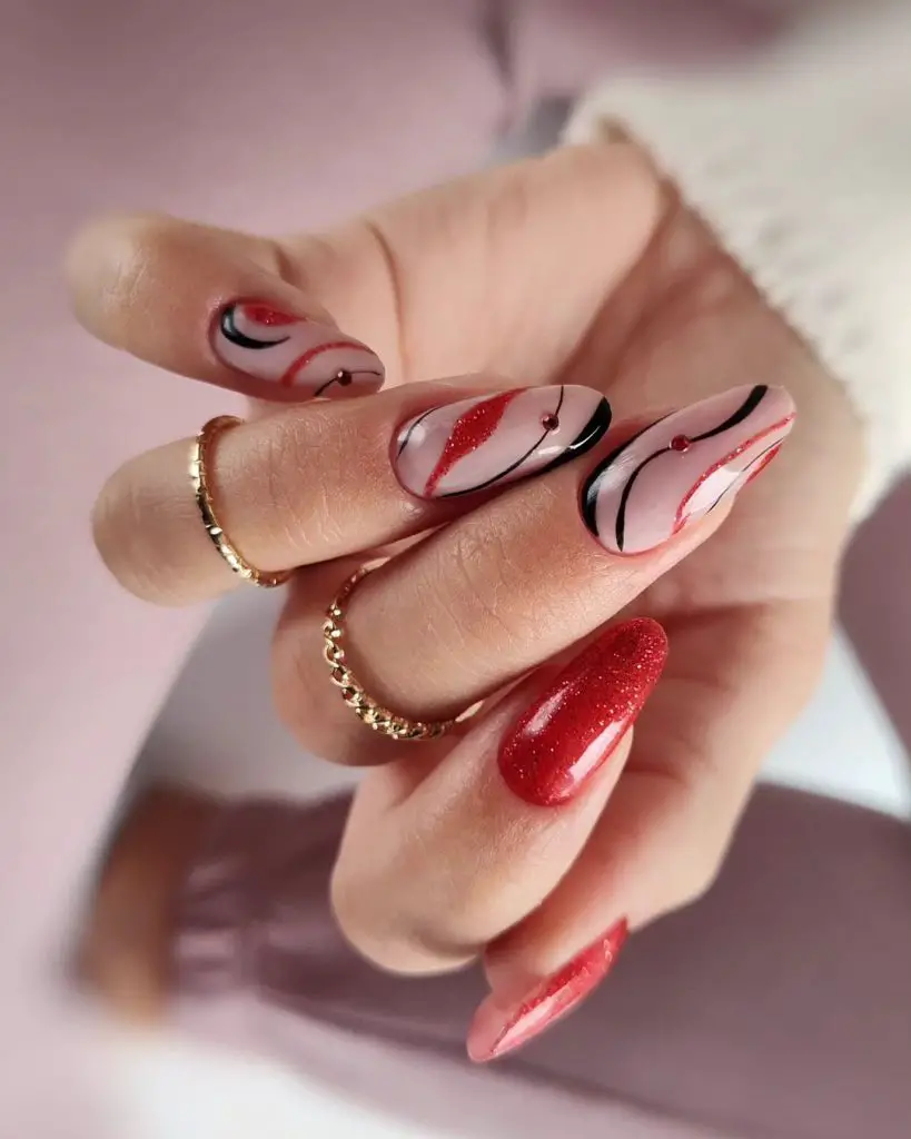 40 Hottest Red Nail Designs To Spice Up Your Autumn Look – MorningKo