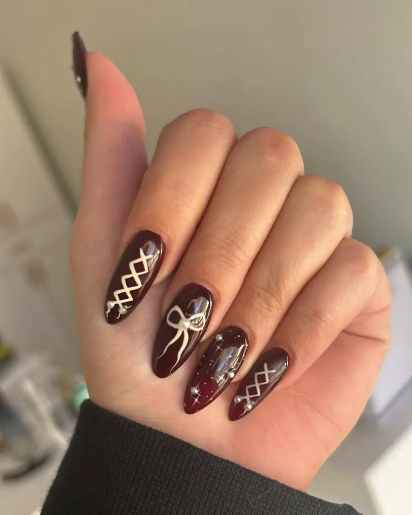 46 Cutest Bow Nail Designs That Compliment Any Look – MorningKo