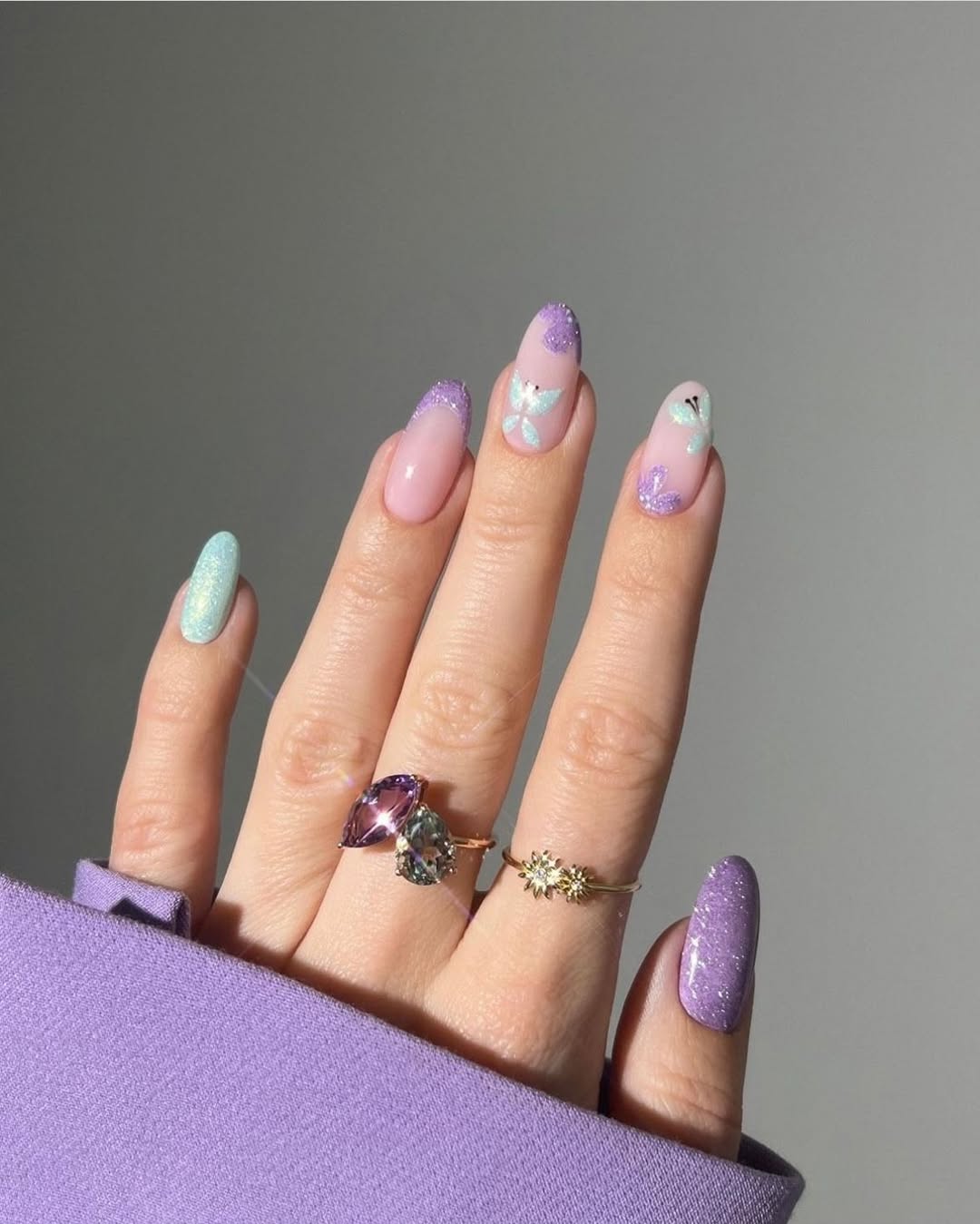 42 Pastel Purple Nail Designs To Style Your Spring-Summer Mani – MorningKo