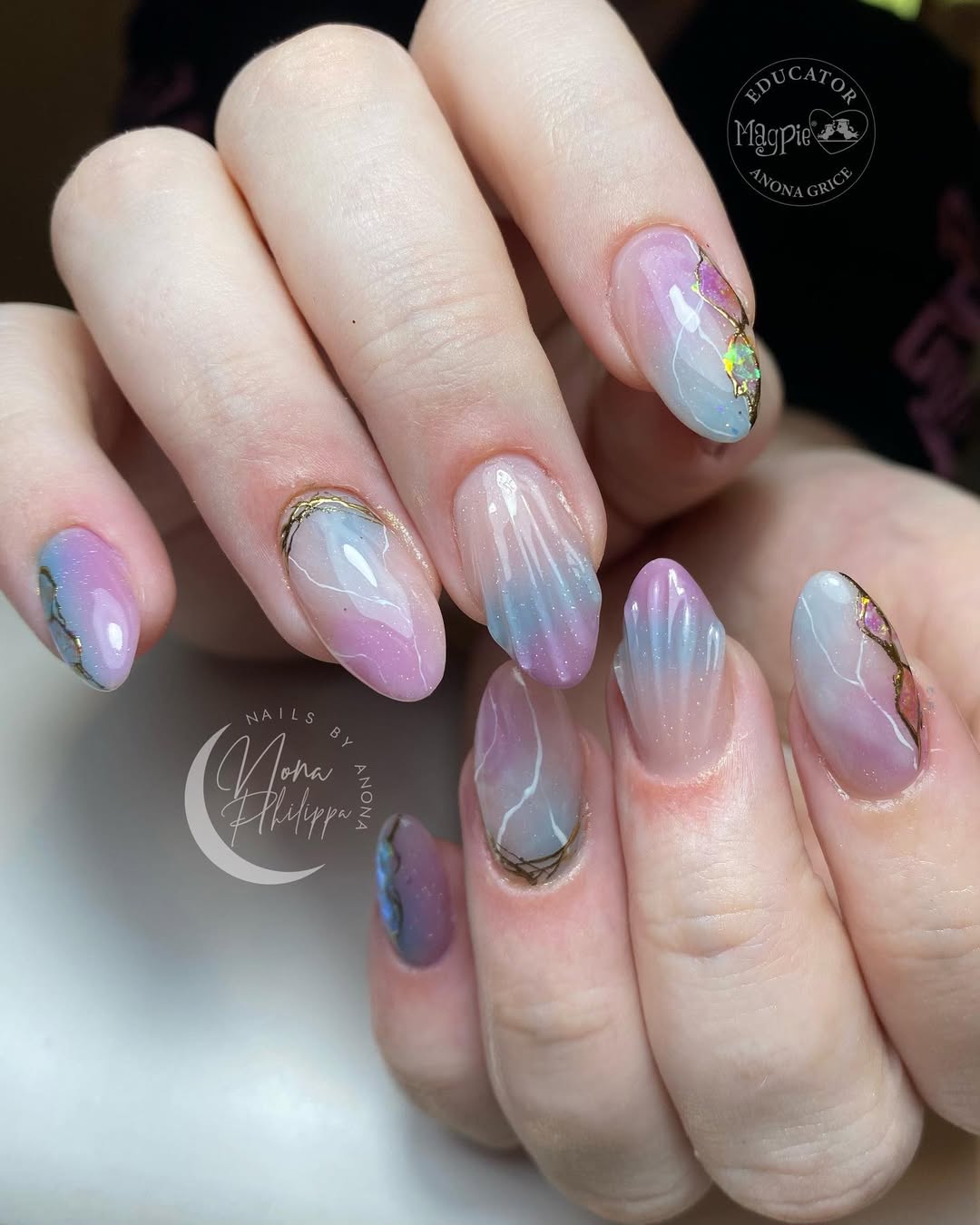 24 Stunning Mermaid Nail Ideas To Transform This Summer Mani – MorningKo