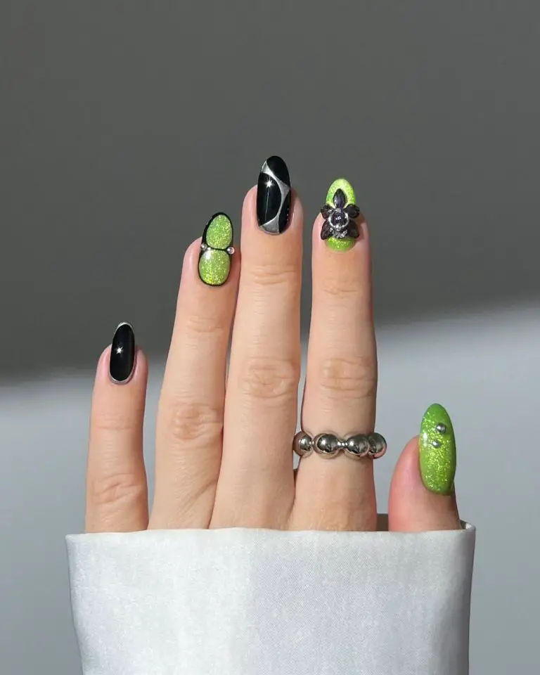 29 Brat Nail Ideas for Summer Core Style That Are Bold, Fun & Totally ...