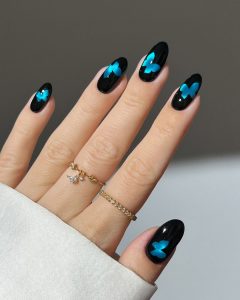 Flutter into Style: 45 Cute & Creative Butterfly Nail Ideas to Copy ...