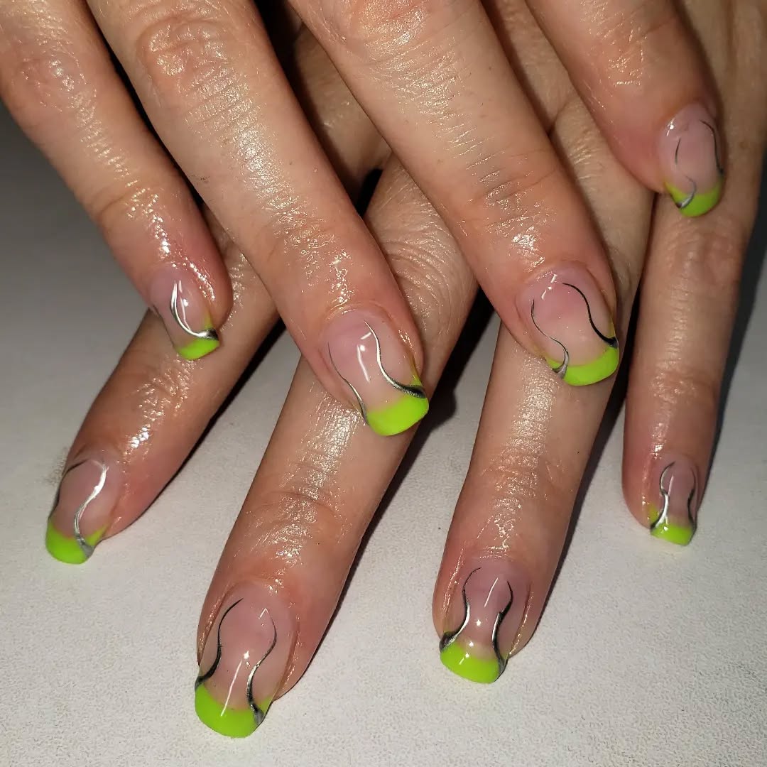29 Brat Nail Ideas for Summer Core Style That Are Bold, Fun & Totally ...