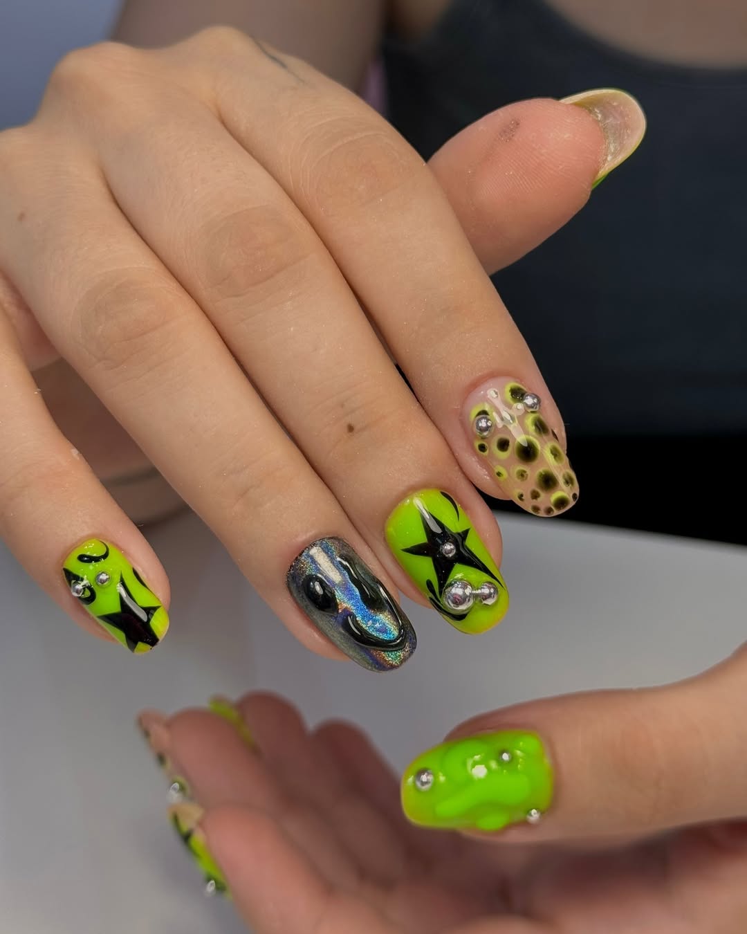 29 Brat Nail Ideas for Summer Core Style That Are Bold, Fun & Totally ...