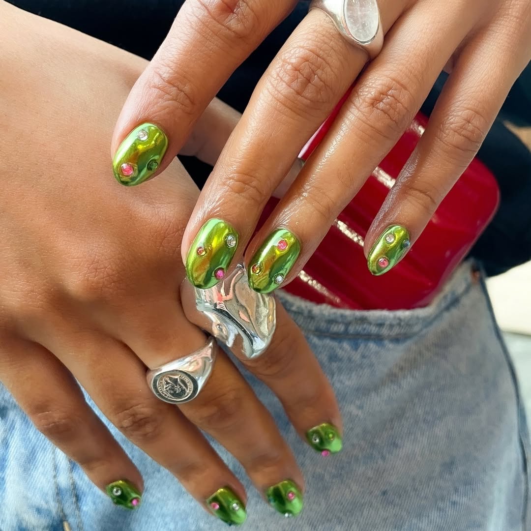29 Brat Nail Ideas for Summer Core Style That Are Bold, Fun & Totally ...