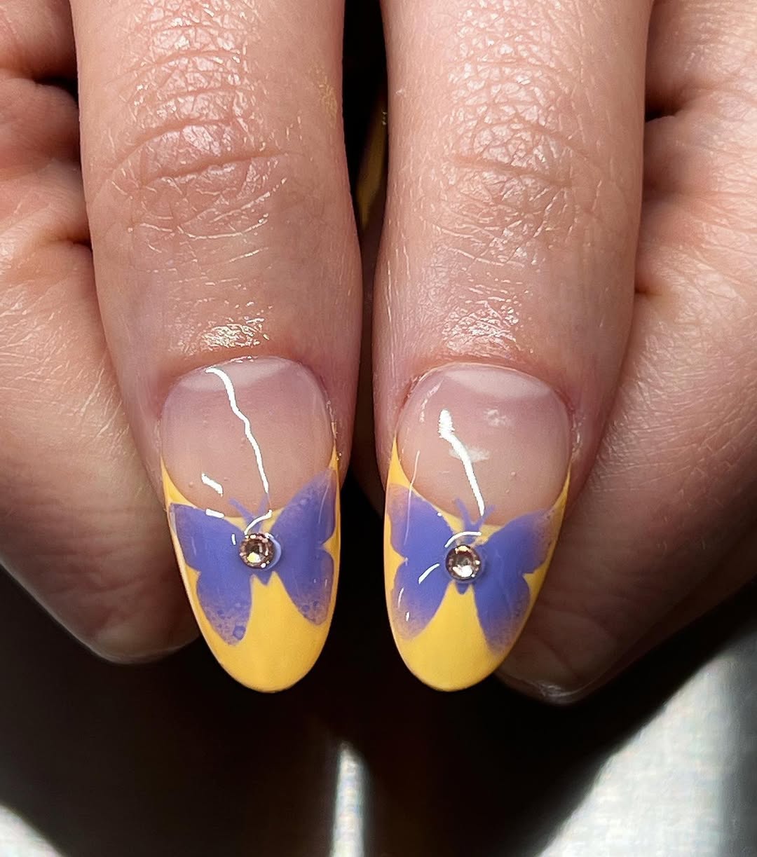 Flutter into Style: 45 Cute & Creative Butterfly Nail Ideas to Copy ...