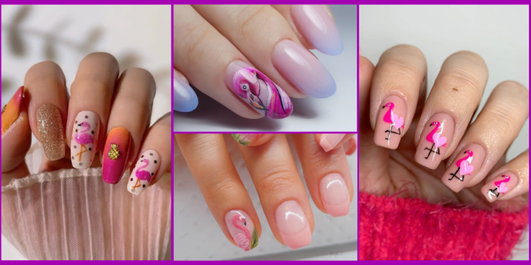 25+ Cutest Flamingo Nail Ideas That Will Absolutely Lit Up Your Mood ...