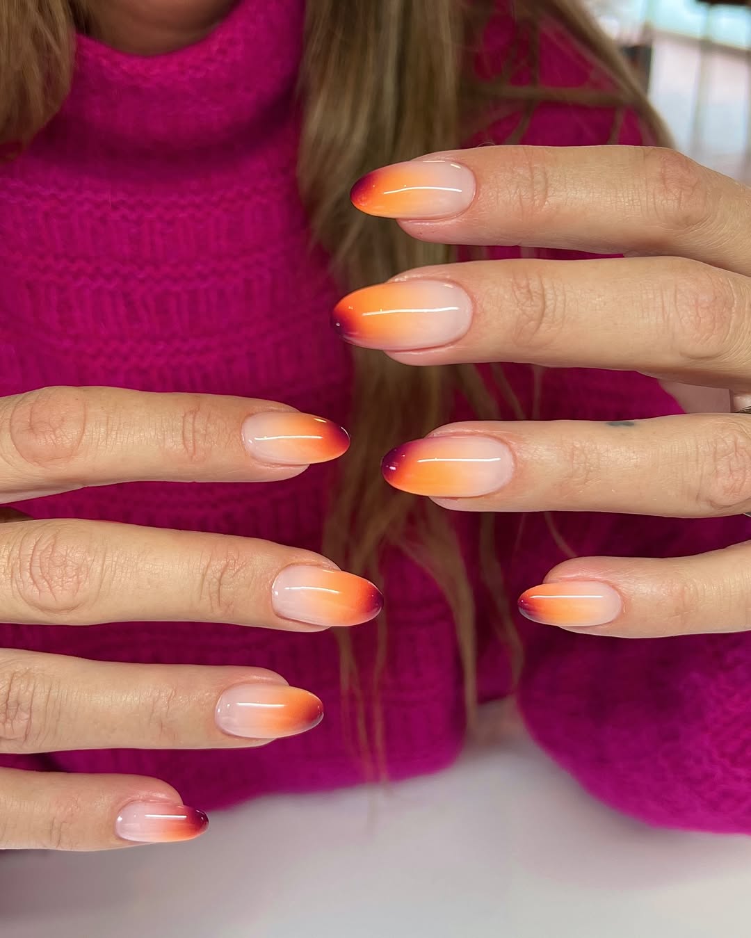 28 Succinct Sunset Ombre Nails For Groovy Summer Vibes! – MorningKo
