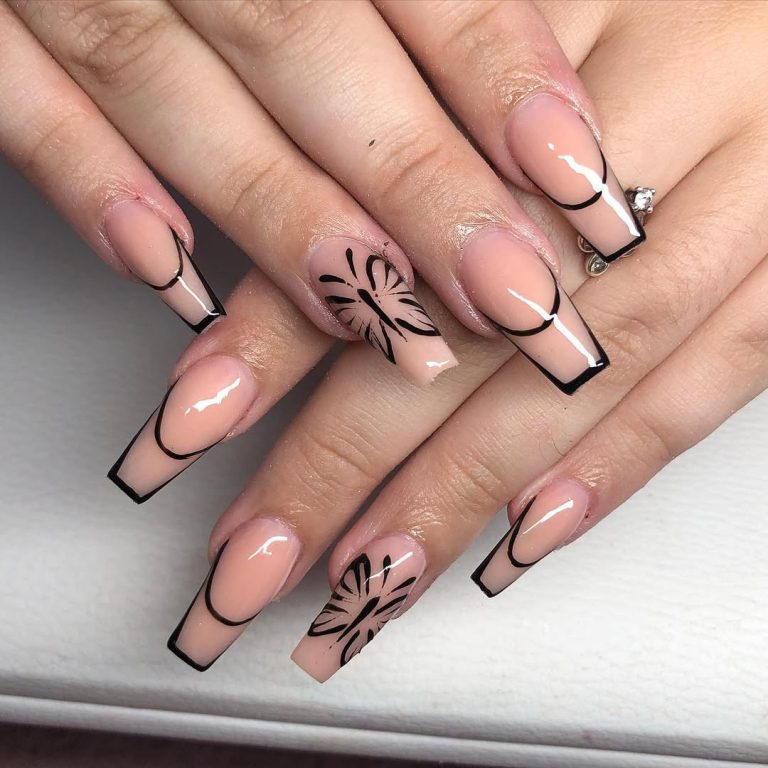 Flutter into Style: 45 Cute & Creative Butterfly Nail Ideas to Copy ...