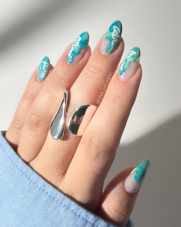 Flutter into Style: 45 Cute & Creative Butterfly Nail Ideas to Copy ...