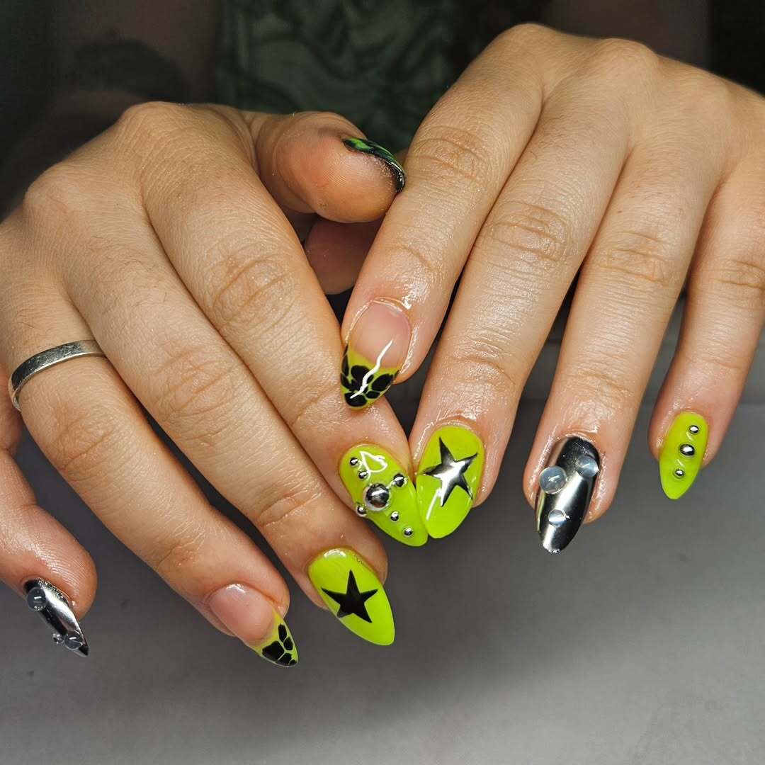 29 Brat Nail Ideas for Summer Core Style That Are Bold, Fun & Totally ...