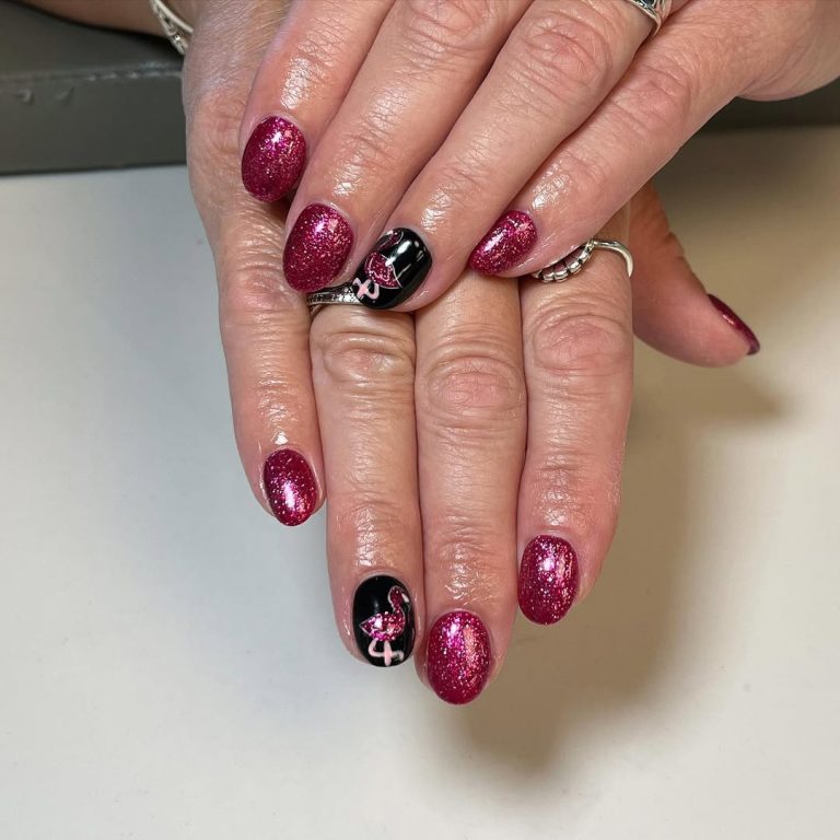 25+ Cutest Flamingo Nail Ideas That Will Absolutely Lit Up Your Mood ...