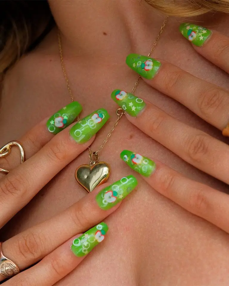 29 Brat Nail Ideas for Summer Core Style That Are Bold, Fun & Totally ...