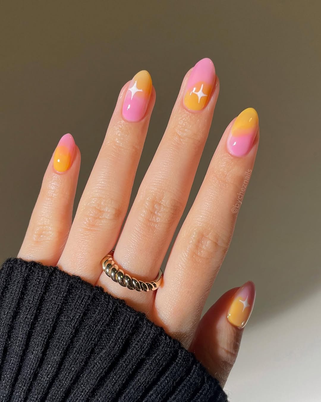 28 Succinct Sunset Ombre Nails For Groovy Summer Vibes! – MorningKo
