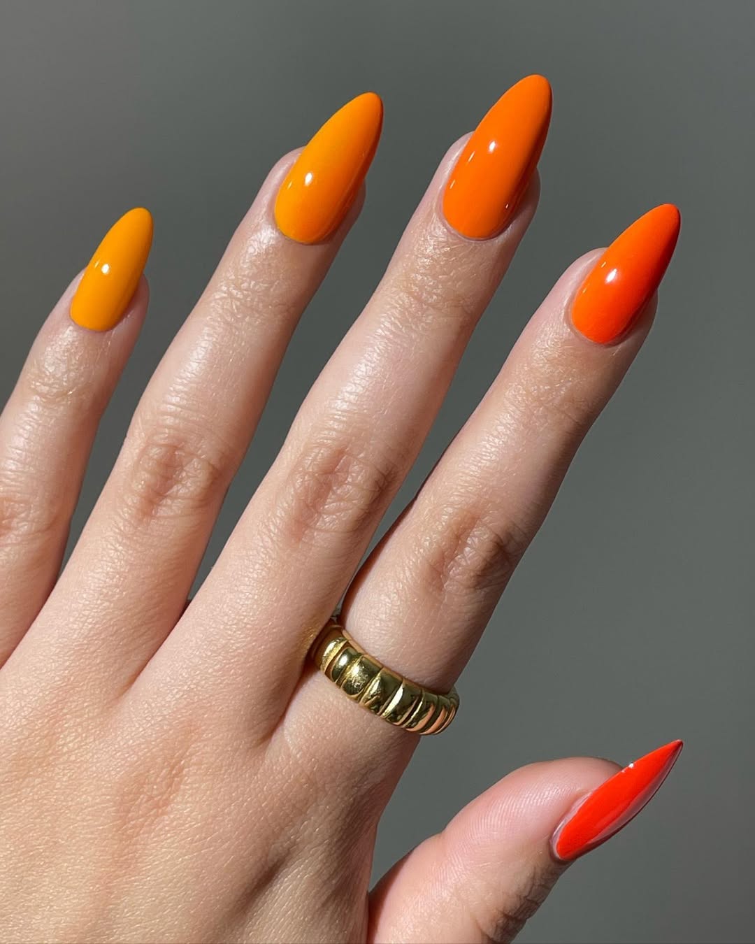 28 Succinct Sunset Ombre Nails For Groovy Summer Vibes! – MorningKo