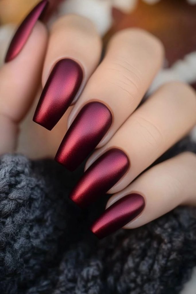 25 Stunning Shiny Fall Chrome Nail Ideas That Will Turn Heads This ...