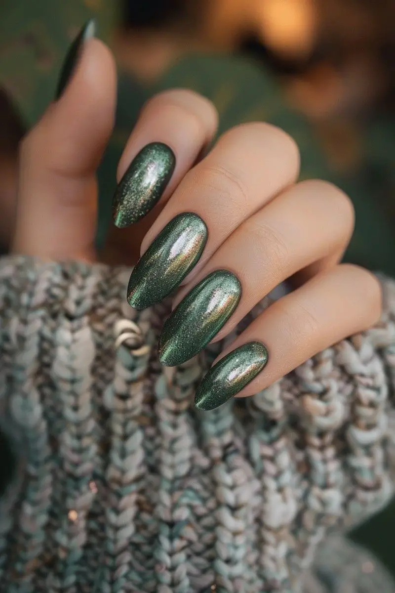 25 Stunning Shiny Fall Chrome Nail Ideas That Will Turn Heads This ...
