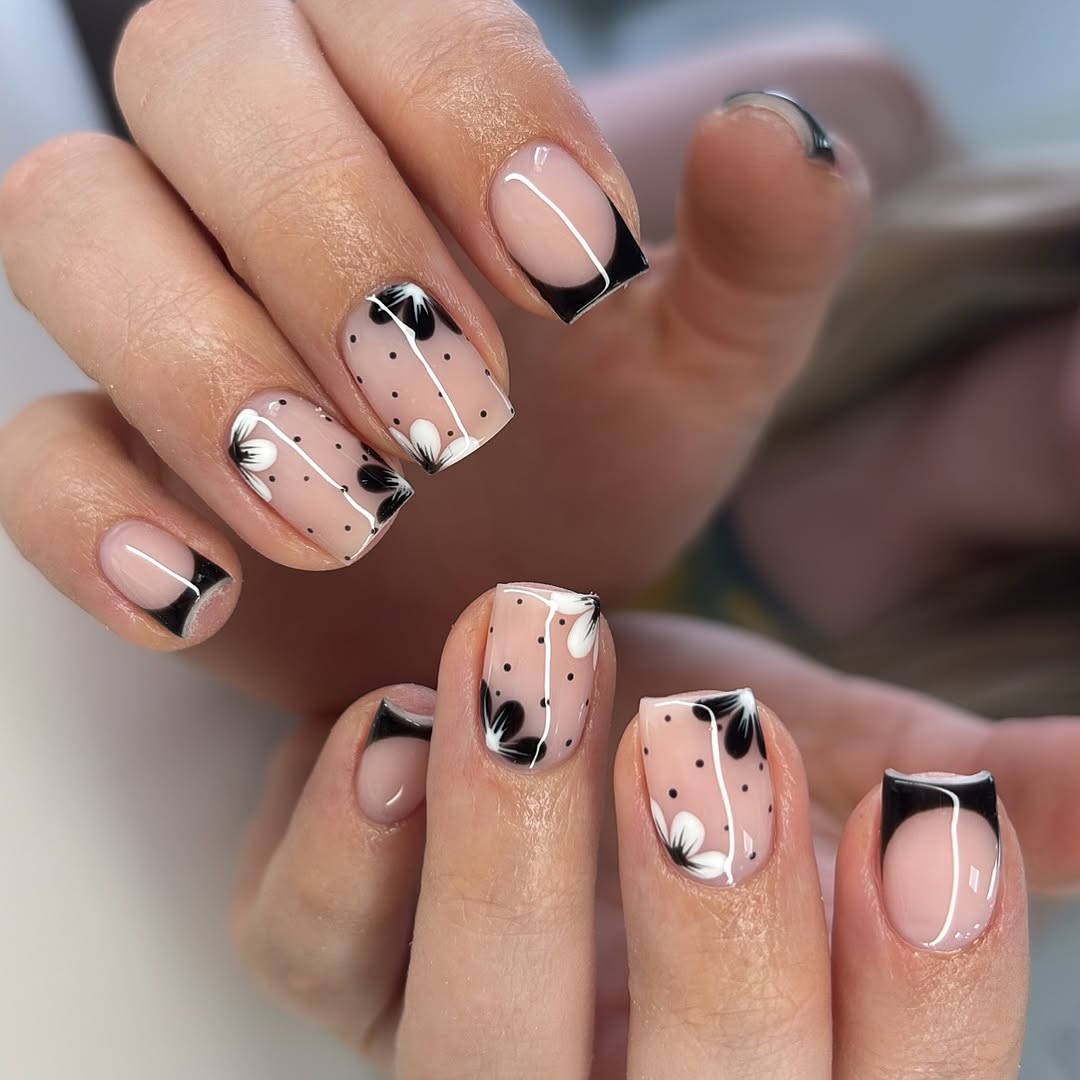 23 Floral Nail Design That Make Cutest Fall Mani – MorningKo