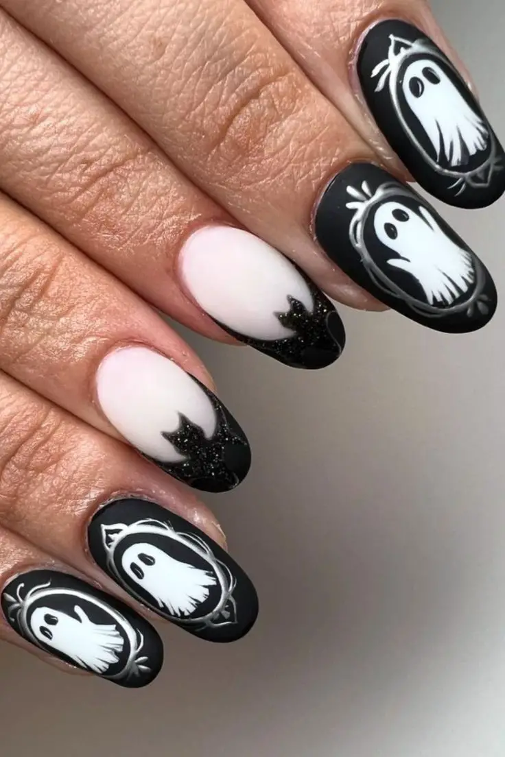 Ghostie Nail Ideas To Spook Out This Autumn – MorningKo