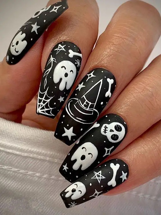 Ghostie Nail Ideas To Spook Out This Autumn – MorningKo