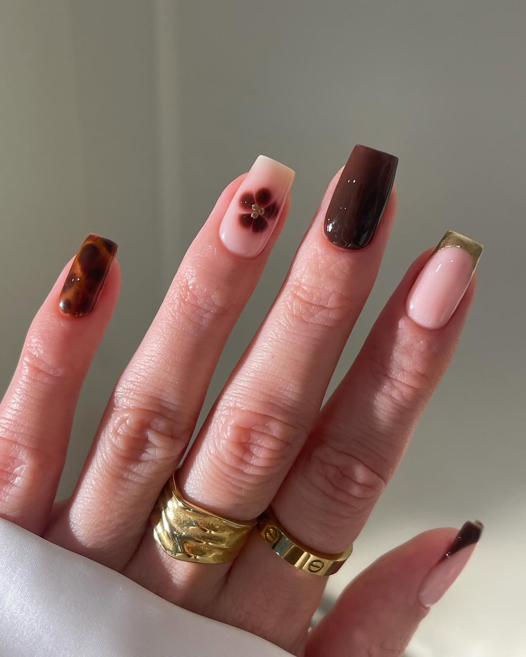 23 Floral Nail Design That Make Cutest Fall Mani – MorningKo