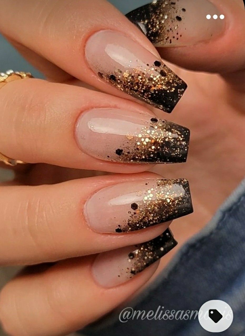 Shimmer & Shine: 27 Gorgeous Fall Glitter Nails You’ll Want to Copy ...