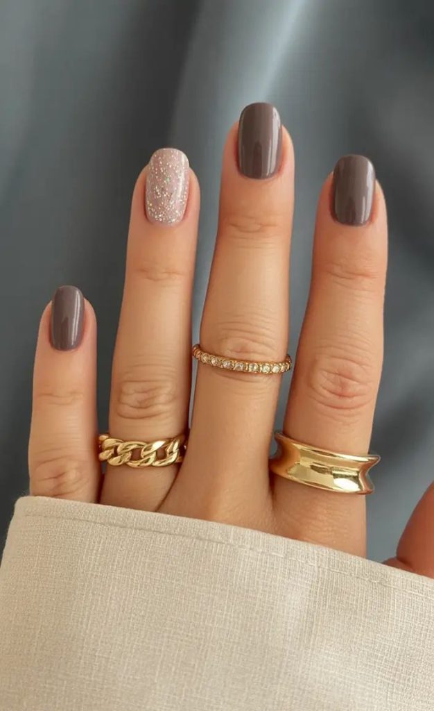 30 Neutral Earthy Tones Nail Ideas For Autumn – MorningKo