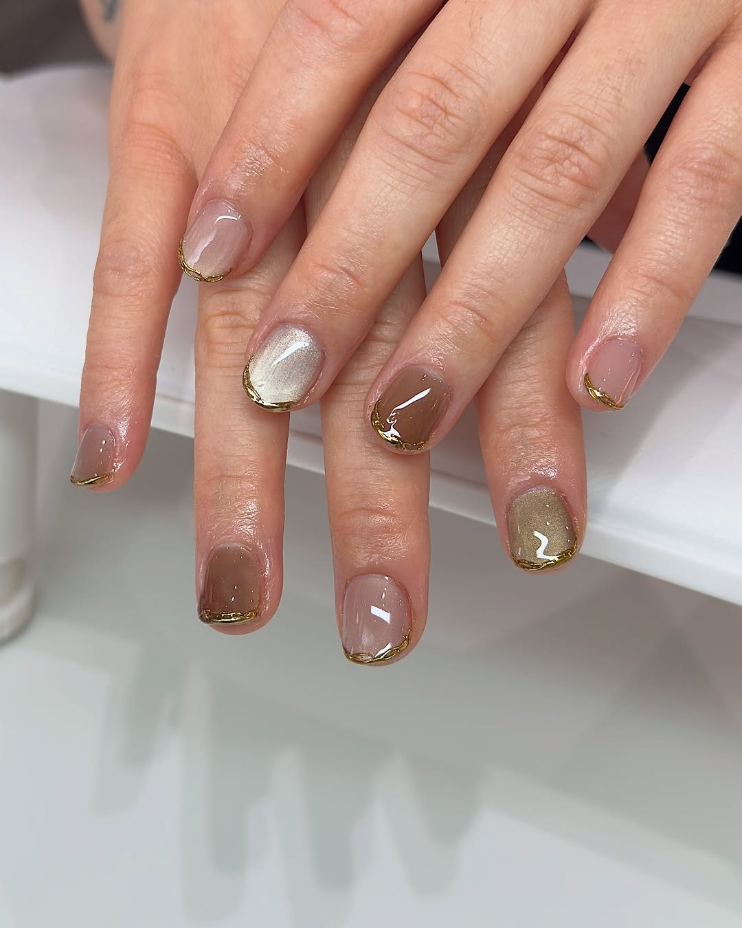 30 Neutral Earthy Tones Nail Ideas For Autumn – MorningKo
