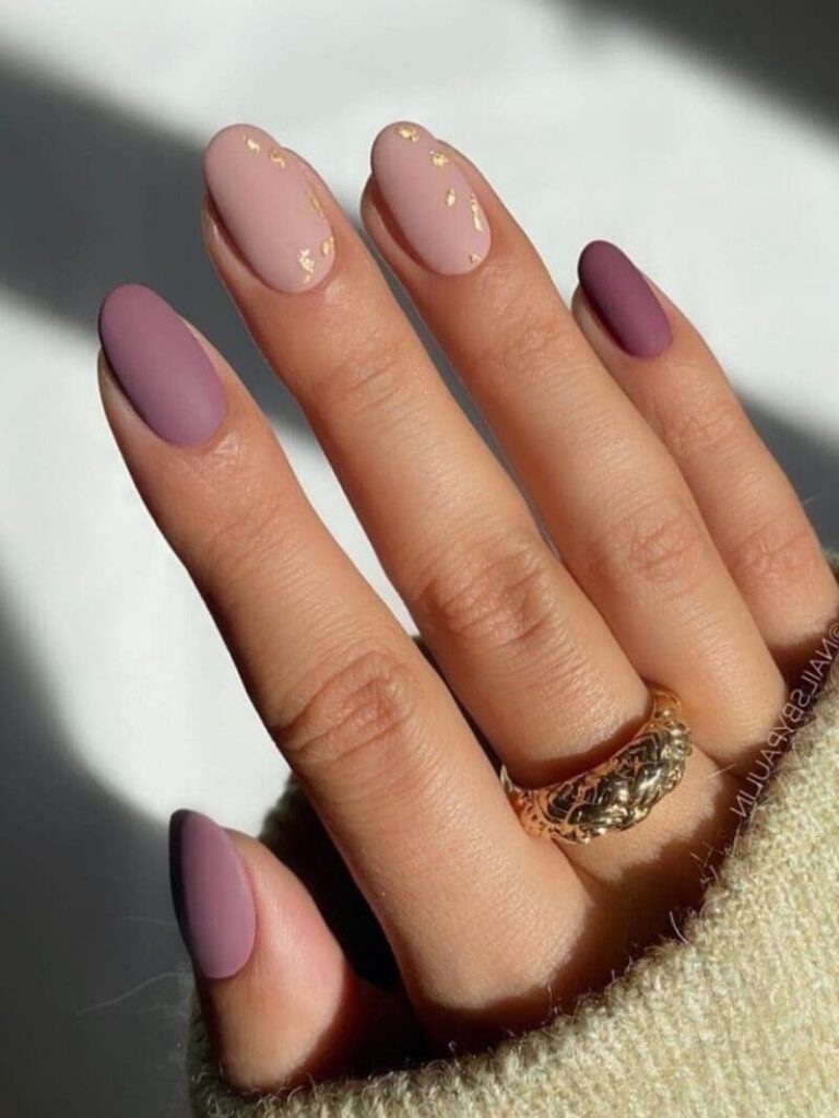 30 Neutral Earthy Tones Nail Ideas For Autumn – MorningKo