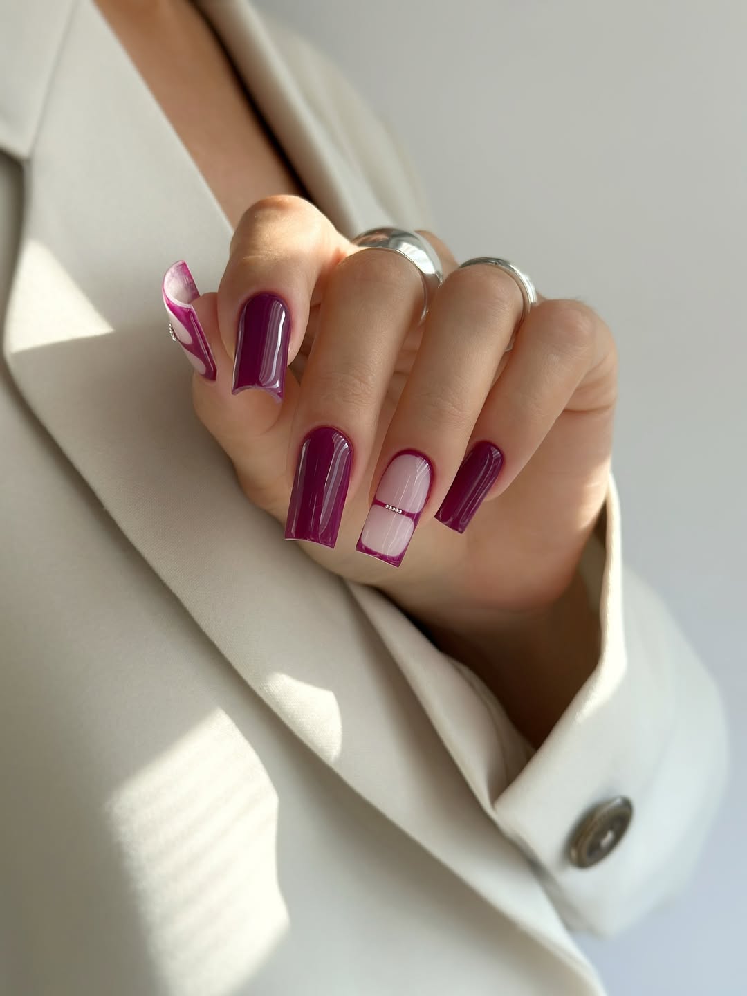 Rich Plum Nails That Redefine Fall Elegance: 30 Chic Ideas – MorningKo