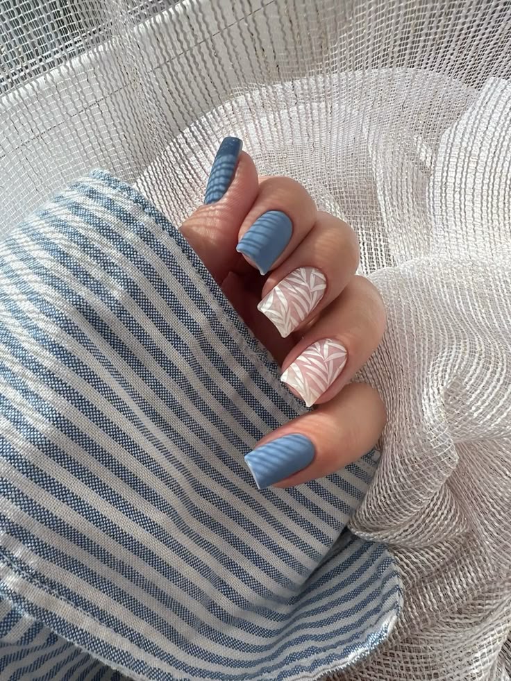 25+ Matte Blue Nail Ideas For Every Season – MorningKo