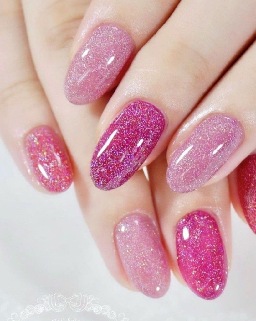 25 Pink Glitter Nails – The Sparkly Trend That Never Goes Out of Style ...